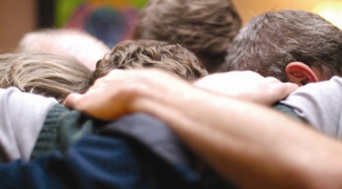 February 2015 Locking Arms Men: